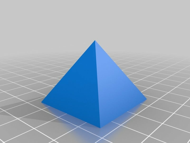 Free STL file Painting Pyramid・3D printing template to download・Cults