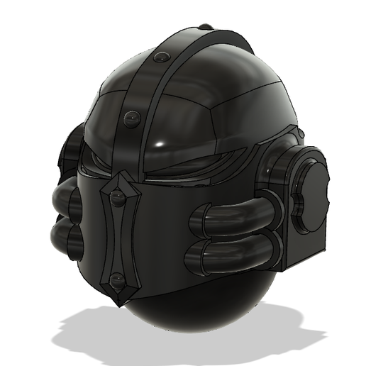 Download free STL files Gloomy Angels Helmets with bonus winged ones ...