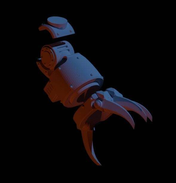 Free STL file Contemptor Dreadnought CCW 🚗・3D printing model to ...