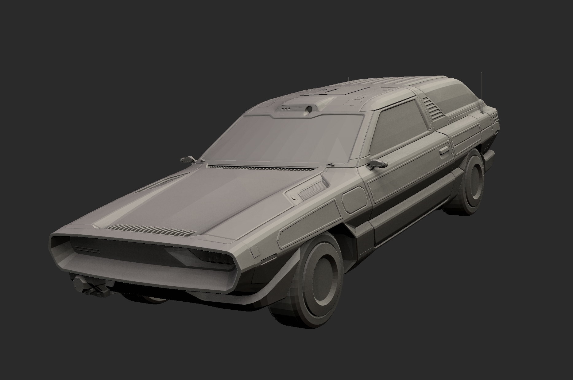 Free STL file Colby C125 Cyberpunk Car・3D printable model to download・Cults