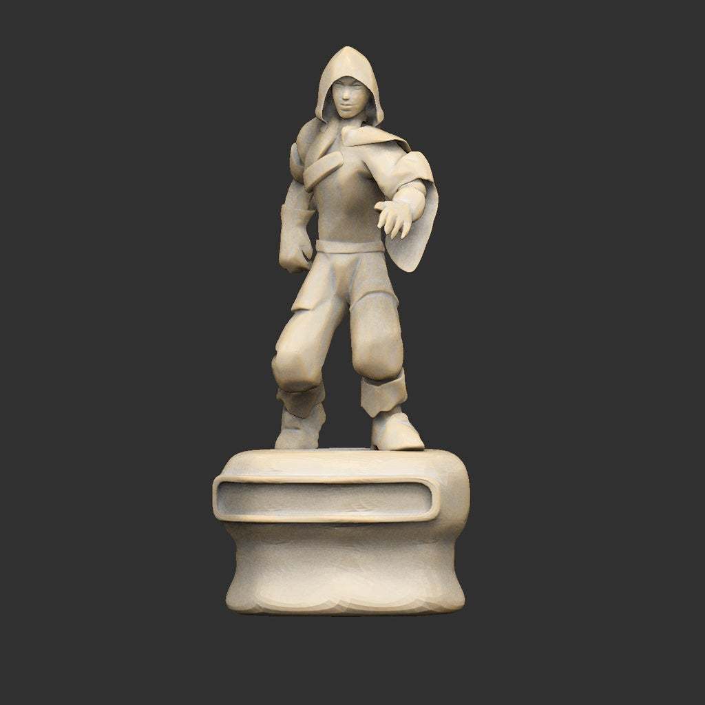 Free STL file Guild Hero Statues x6 🎲・3D printable model to download・Cults