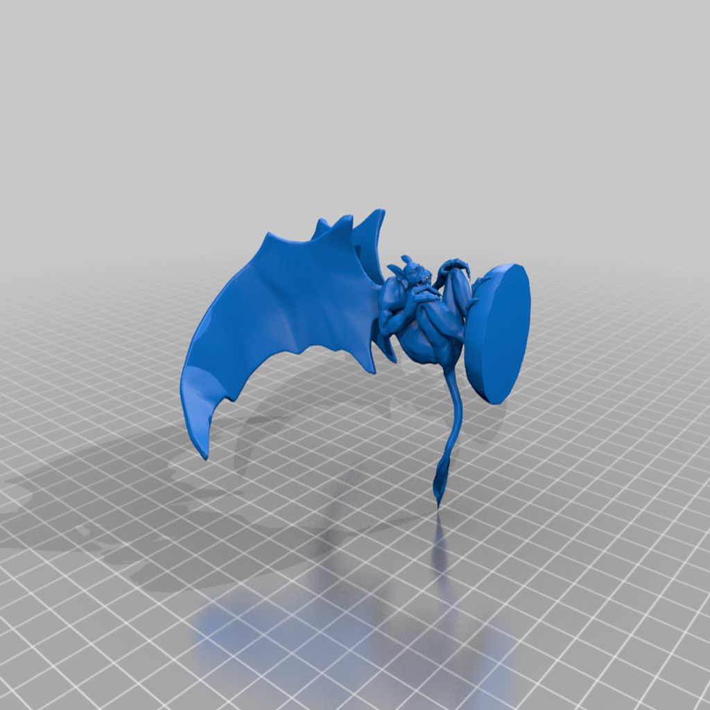Free STL file Gargoyles x3・3D printing template to download・Cults