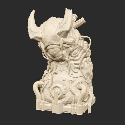 Download free STL file Giant Ritual Demon Fetus Doom • Design to 3D ...