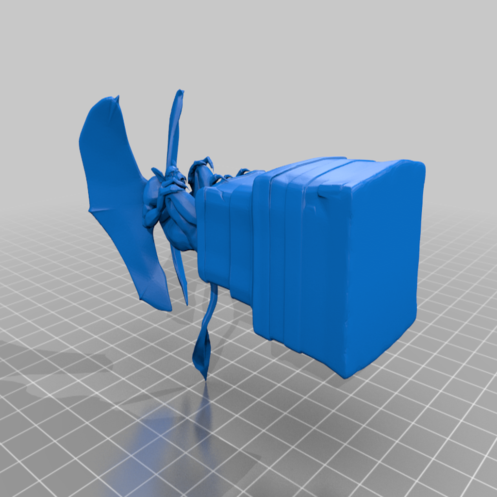 Free STL file Gargoyles x3・3D printing template to download・Cults