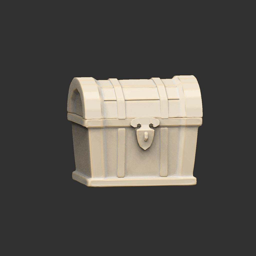 Free STL file Wooden Chest・Model to download and 3D print・Cults
