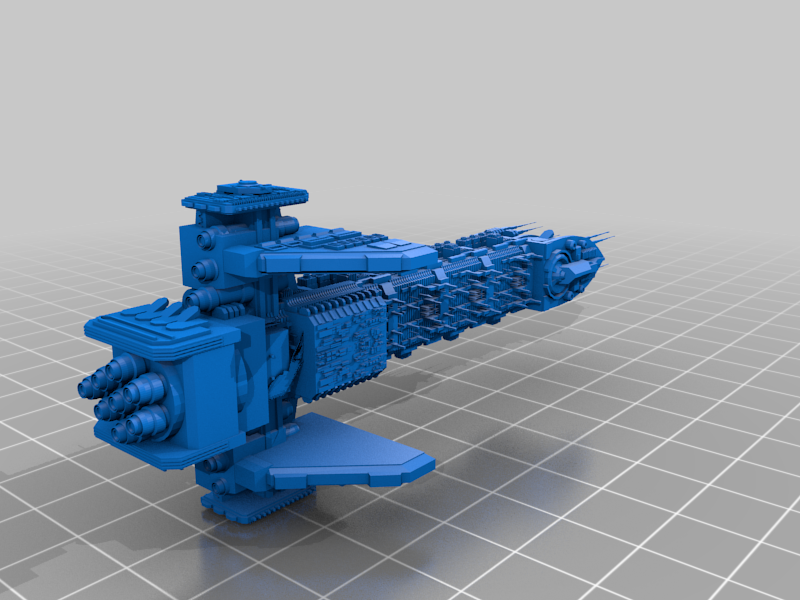 Free STL file Ship 04 Warhammer 40K 🚢・3D print object to download・Cults