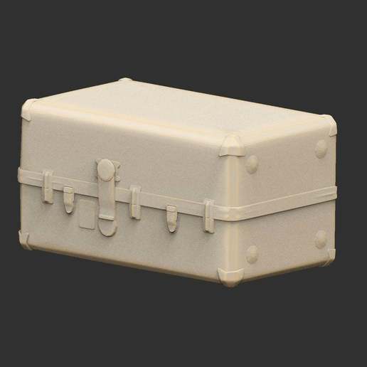 Download free STL file Steamer Trunk • 3D print design ・ Cults