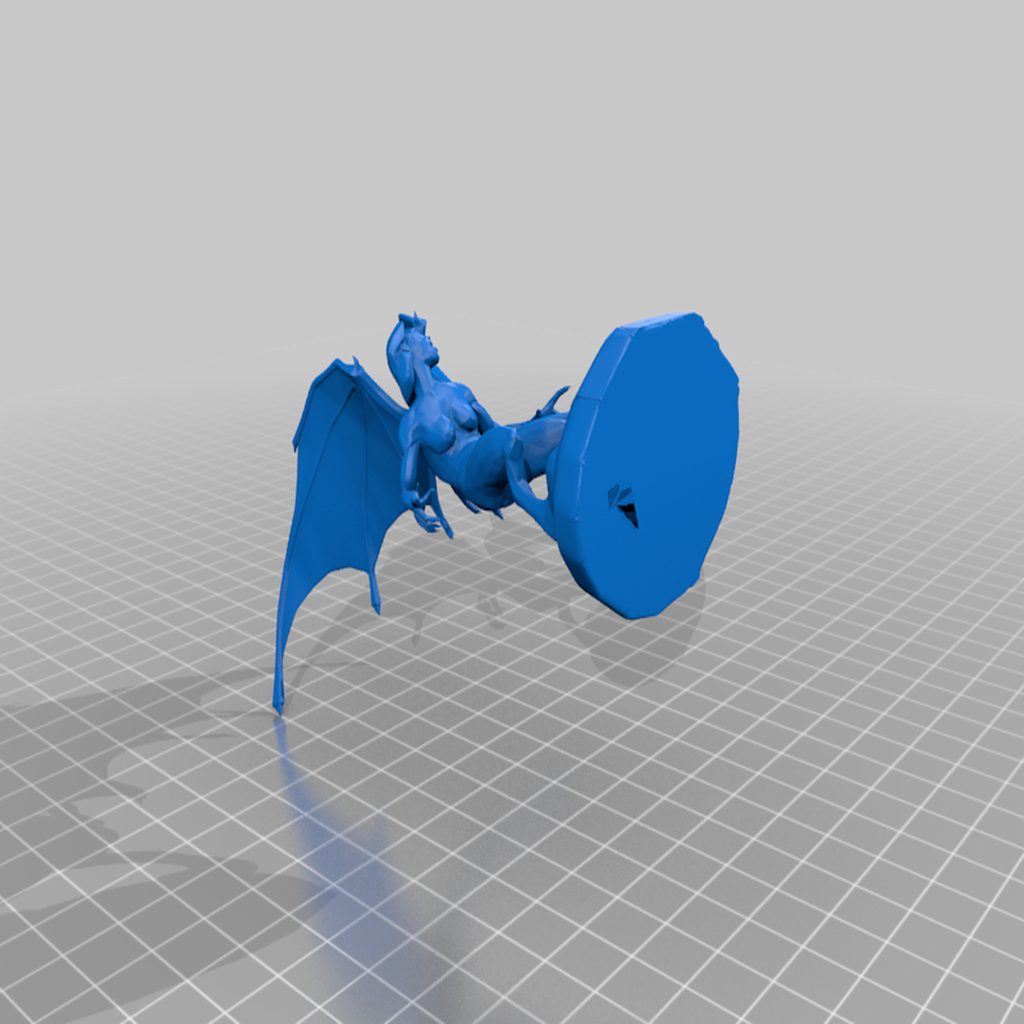 Free STL file Gargoyles Female x4 ♀️・3D printer model to download・Cults