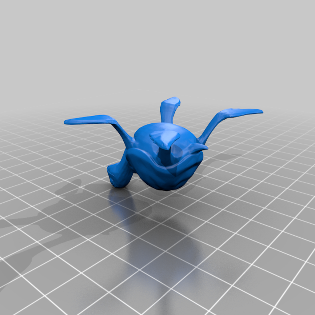 Free STL file Fantasy Turtle x2 Mother Kid・3D print object to download ...