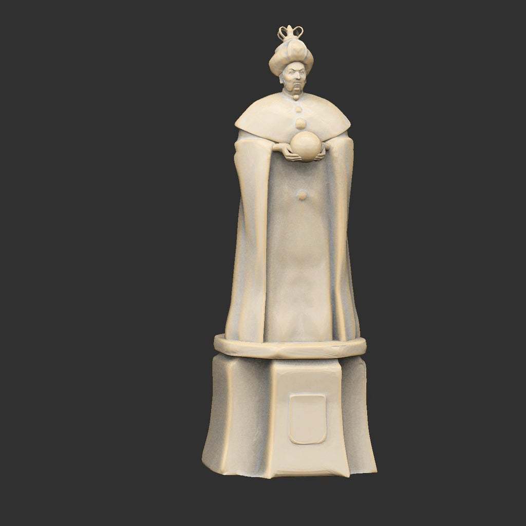 Free STL file Statues King & Queen・3D print design to download・Cults