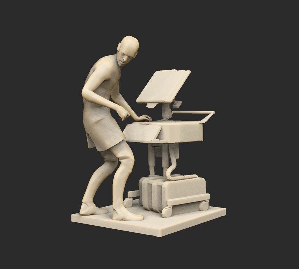 Download free STL file Cyberpunk Scientific Experimenting x7 • 3D ...