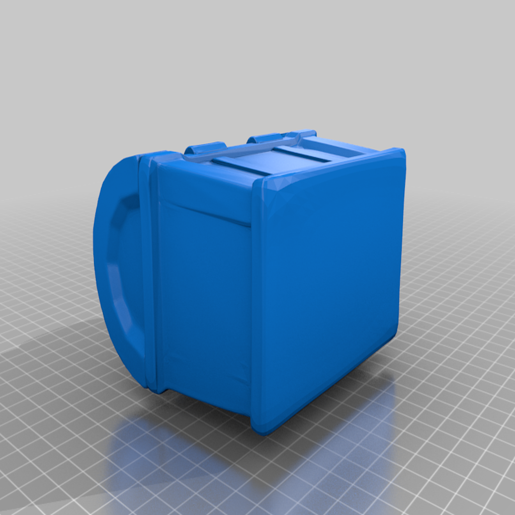 Free STL file Wooden Chest・Model to download and 3D print・Cults