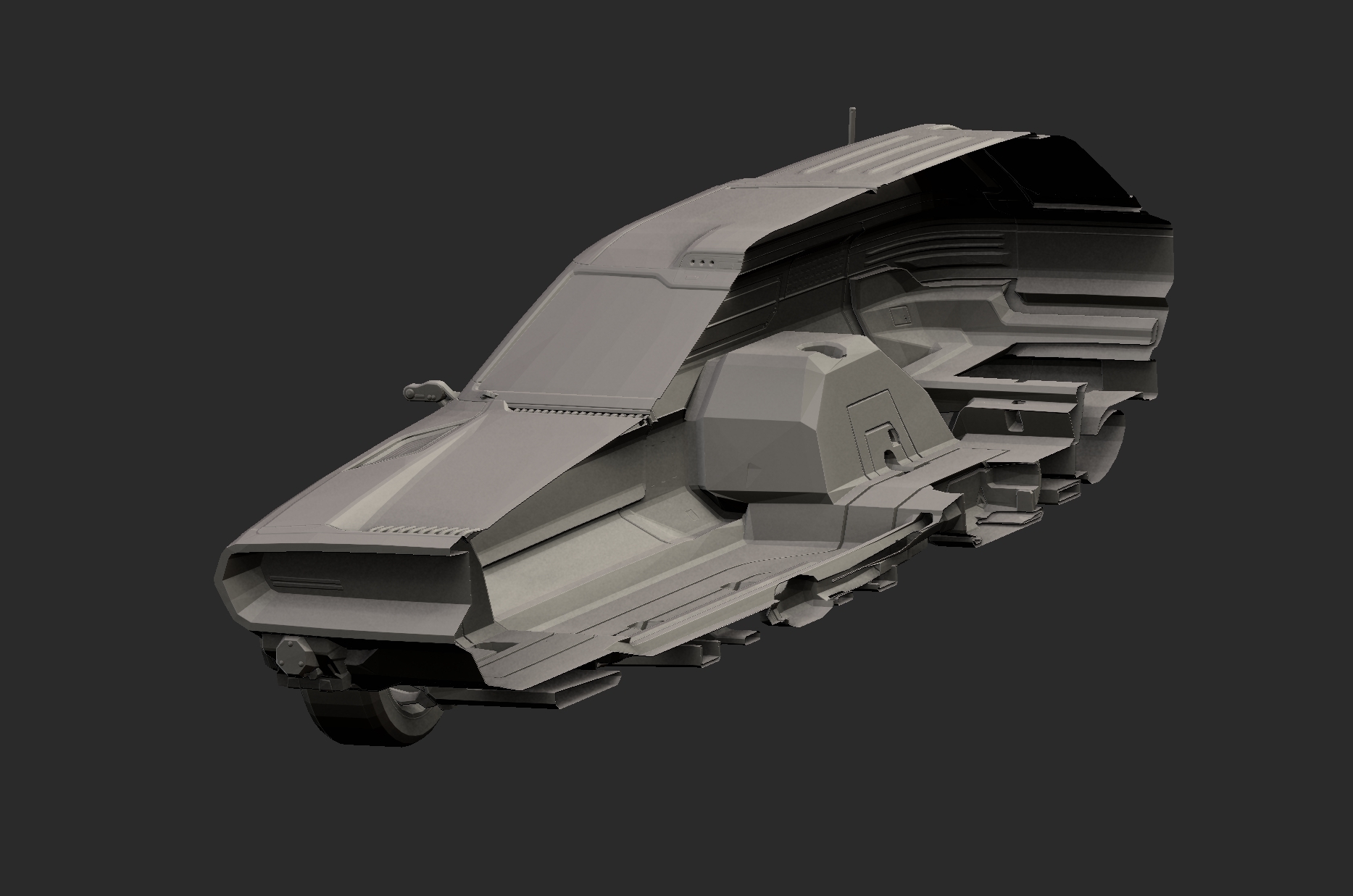 Free STL file Colby C125 Cyberpunk Car・3D printable model to download・Cults