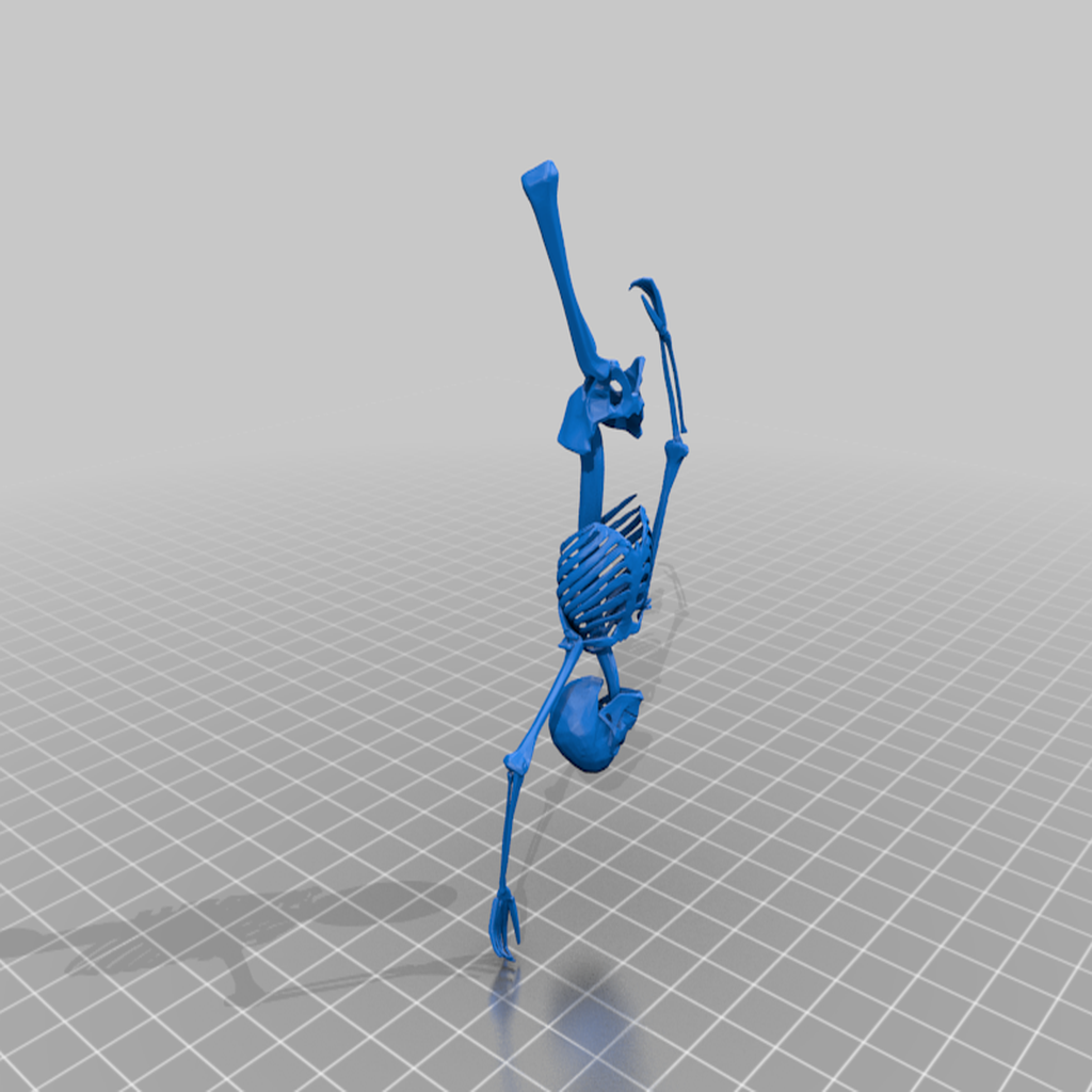 Free STL file Dead Skeletons Posed x4・3D printing model to download・Cults