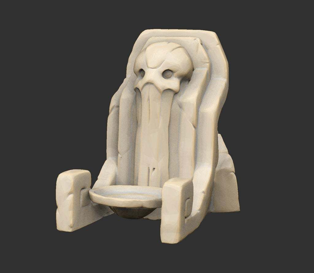Free STL file Alien Shrine Savage Planet 👽・3D printing model to ...
