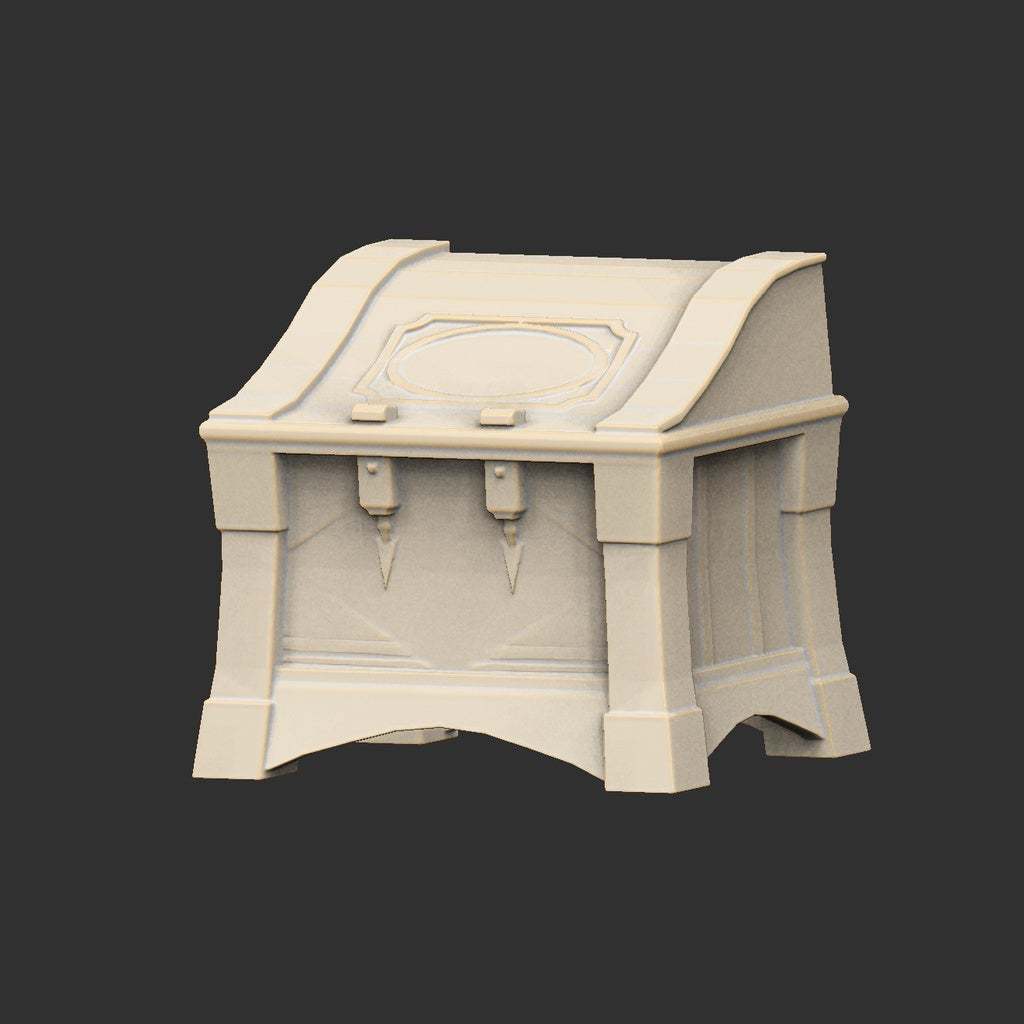 Free STL file Silver Chest Plus Key・3D printable model to download・Cults