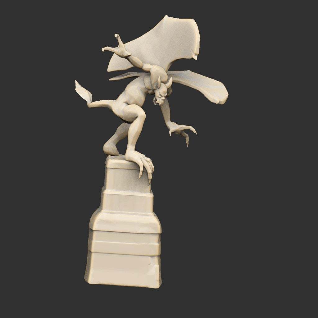 Free STL file Gargoyles x3・3D printing template to download・Cults