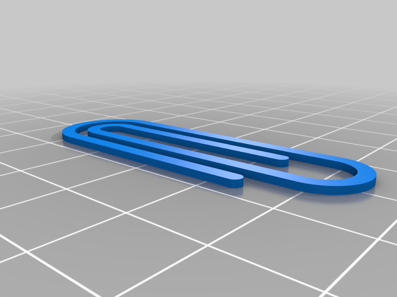 Free 3D file PaperClip bookmark・3D print design to download・Cults