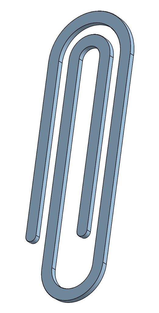 Free 3D file PaperClip bookmark・3D print design to download・Cults
