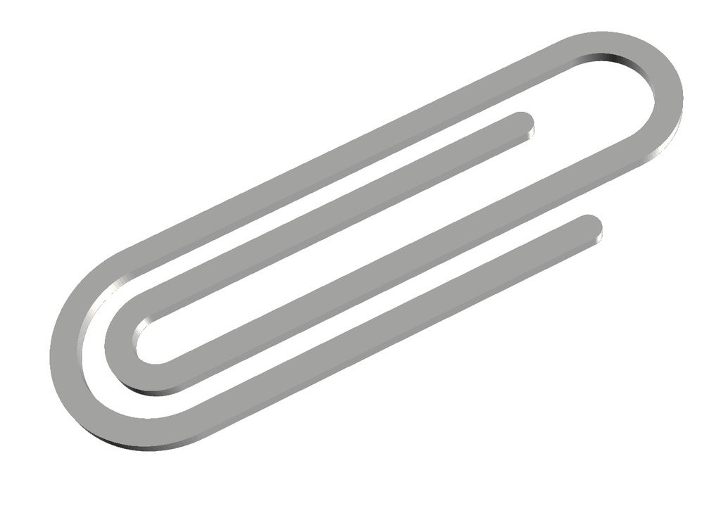 Free 3D file PaperClip bookmark・3D print design to download・Cults