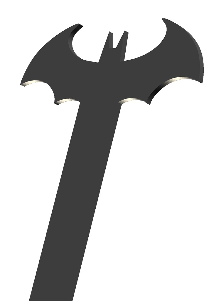 Free 3D file Batman bookmark・Design to download and 3D print・Cults