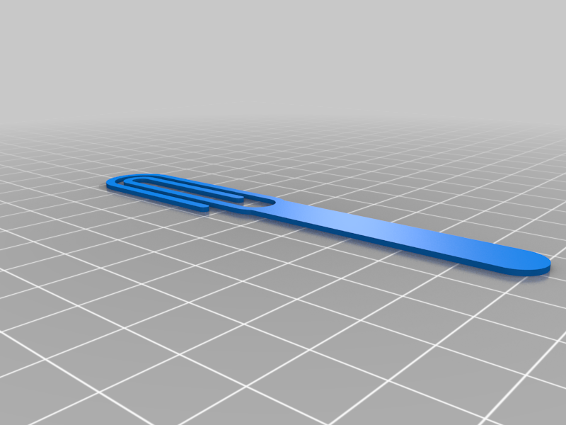 Free 3D file PaperClip bookmarks・3D printer design to download・Cults
