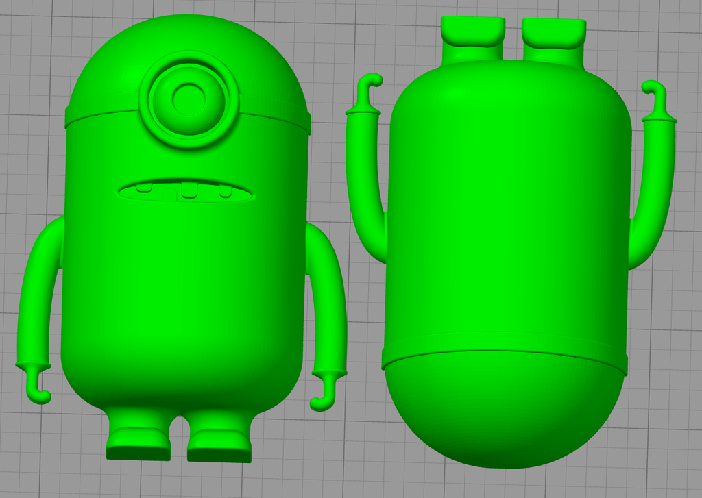 Free 3D file Minion figure・Object to download and to 3D print・Cults