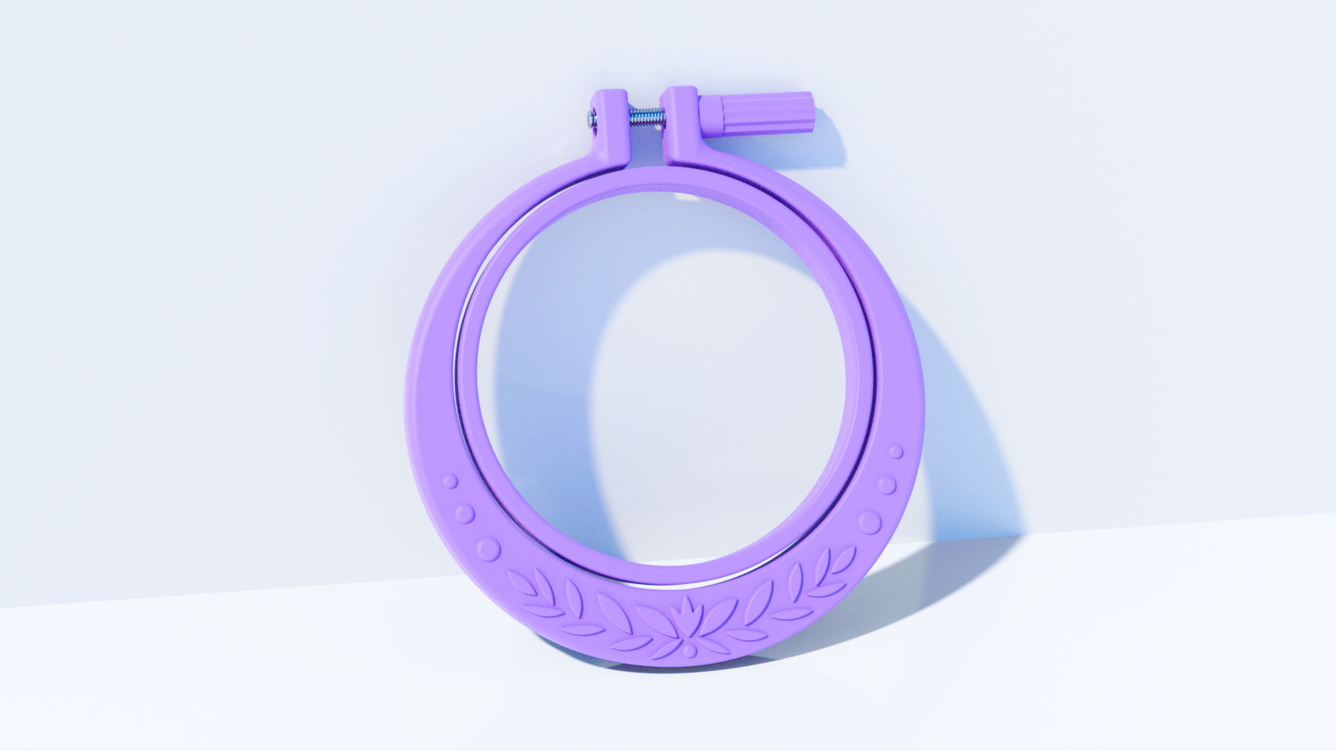 STL file EMBROIDERY FRAMES "LAURELS" NO. 8 AND 12・3D printable model to ...