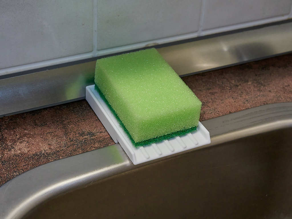 Free STL file Kitchen sponge drip・3D printer design to download・Cults