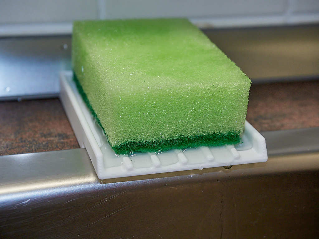 Free STL file Kitchen sponge drip・3D printer design to download・Cults