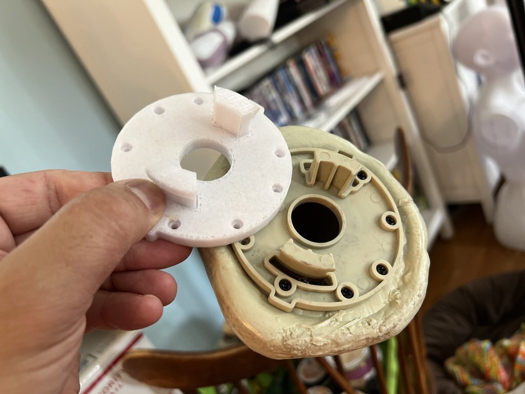 Free STL file 12 foot Skeleton and Inferno Replacement Arm Head Bracket ...