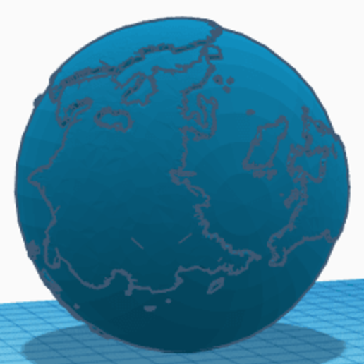 Download STL file Earth • 3D print model ・ Cults