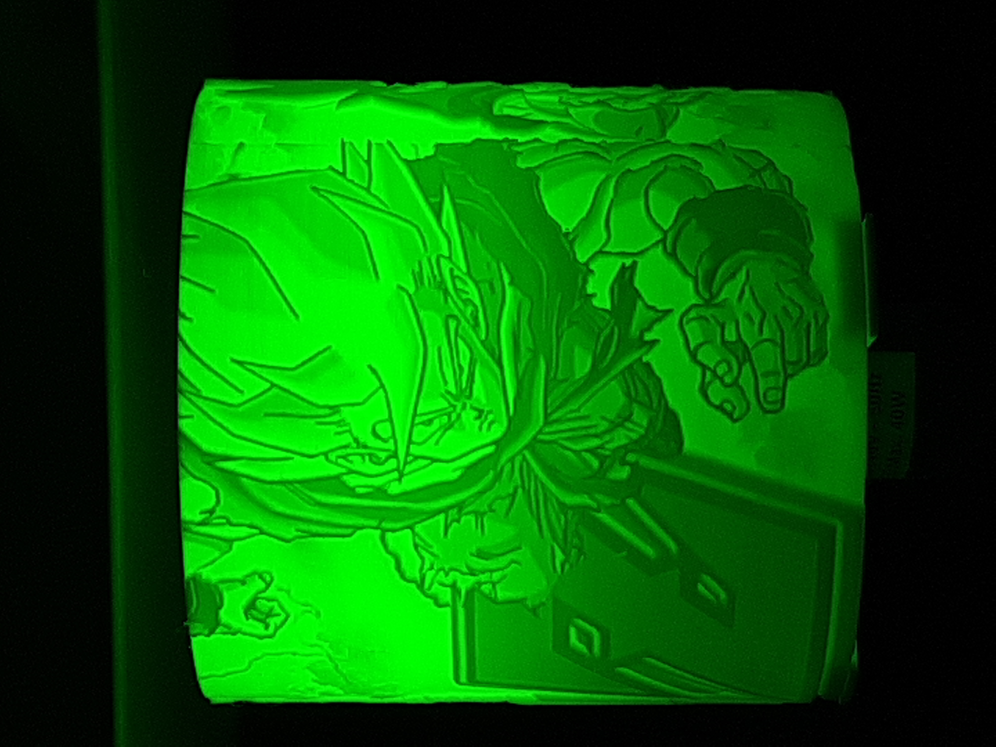 Free STL file Cylindrical litho shade dbz 1・Object to download and to ...