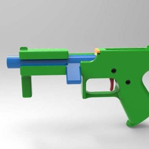 Download free OBJ file bolt action gun • 3D print design ・ Cults