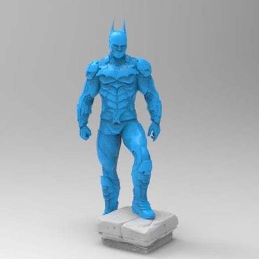 Download free OBJ file batman pose • 3D printable object ・ Cults