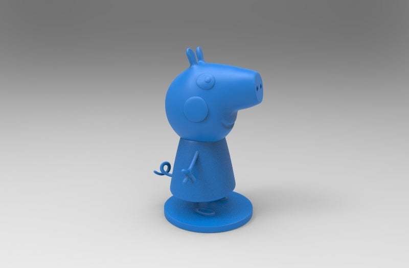 Free STL file peppa pig・Template to download and 3D print・Cults