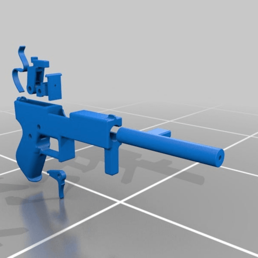 Download free OBJ file bolt action gun • 3D print design ・ Cults