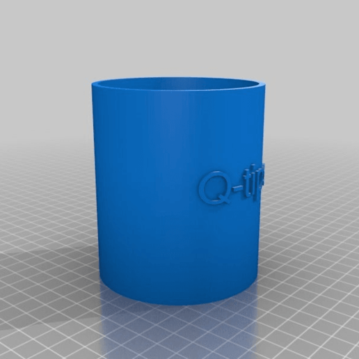 Download free STL file qtip holder round • 3D print model ・ Cults