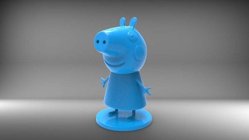 Free STL file peppa pig・Template to download and 3D print・Cults