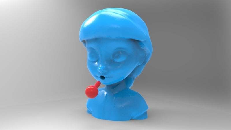 Free STL file elsa toothpaste dispenser・3D printer design to download・Cults