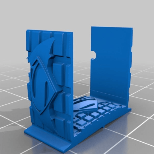 Download free STL file kryptonite batman vs superman toilet paper ...