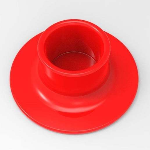 Download free STL file toothpaste cap and stand • 3D printable design ...