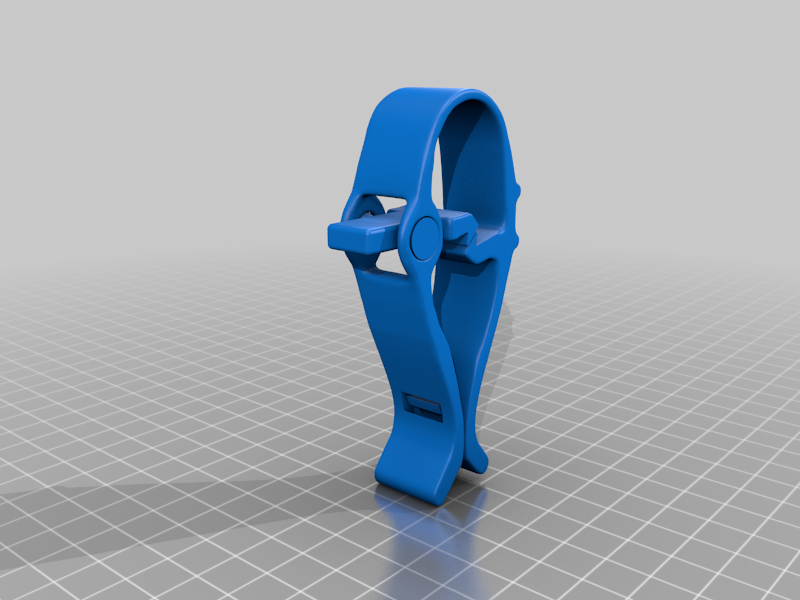 Free STL file super chip clip w rotating latch release 🧹・3D print ...