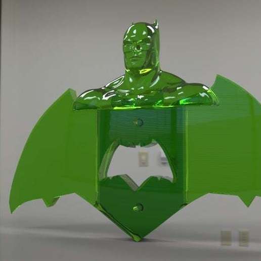 Download free OBJ file batman krypto light switch • 3D printable object ...