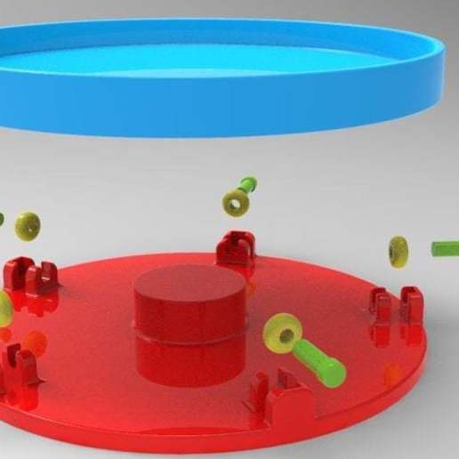 Download free OBJ file lazy susan 2 • 3D printer object ・ Cults