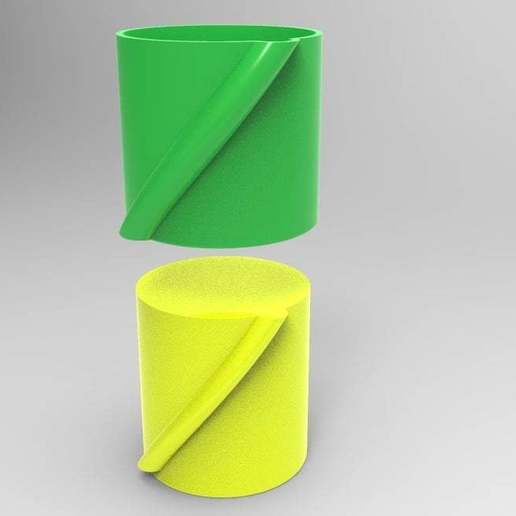 Download free STL file twist measuring cup • Template to 3D print ・ Cults