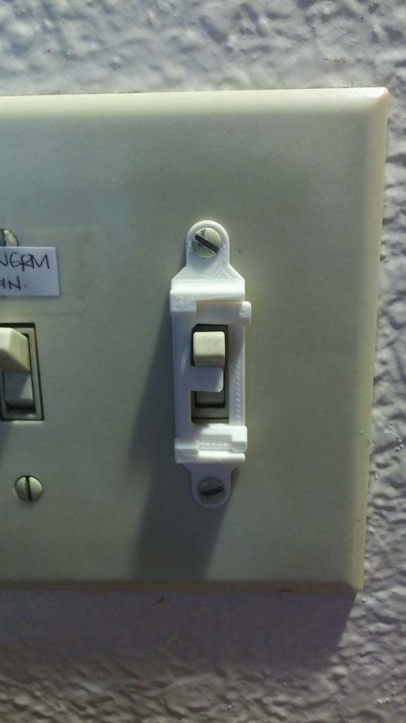 Free STL file sliding light switch guard 💂・3D print object to download ...