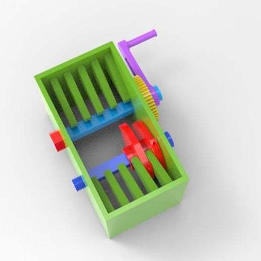 Download free STL file shredder w inserts • 3D printable design ・ Cults