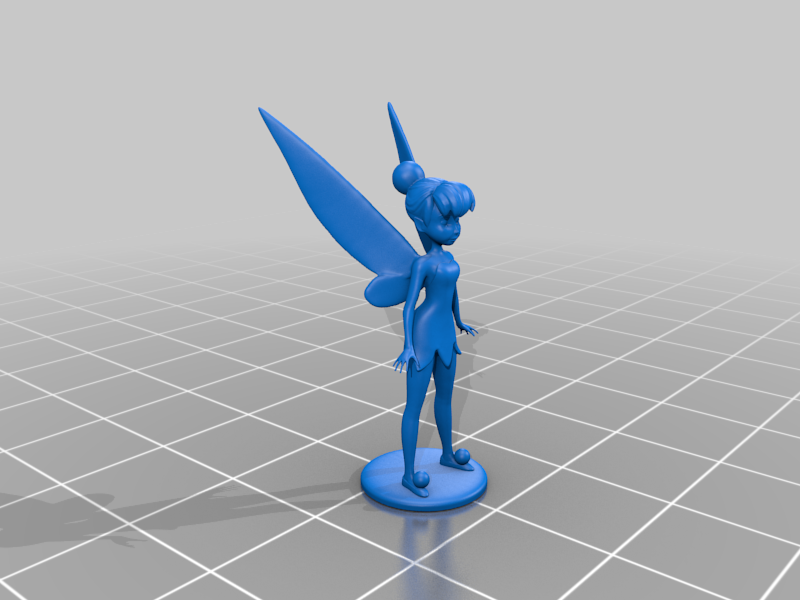 Download free OBJ file Tinkerbell • 3D printer object ・ Cults