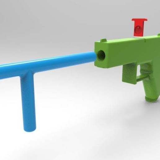 Download free OBJ file slam gun prop • 3D printing template ・ Cults